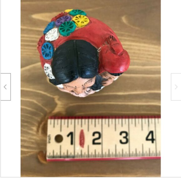 Hand Crafted | Art | Mother Child Ceramic Clay Pottery 4 Figurine ...